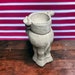 Standing Large Moose Planter Concrete Moose Flowers Pot Figurine ...