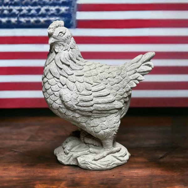 Chicken Statue - Etsy