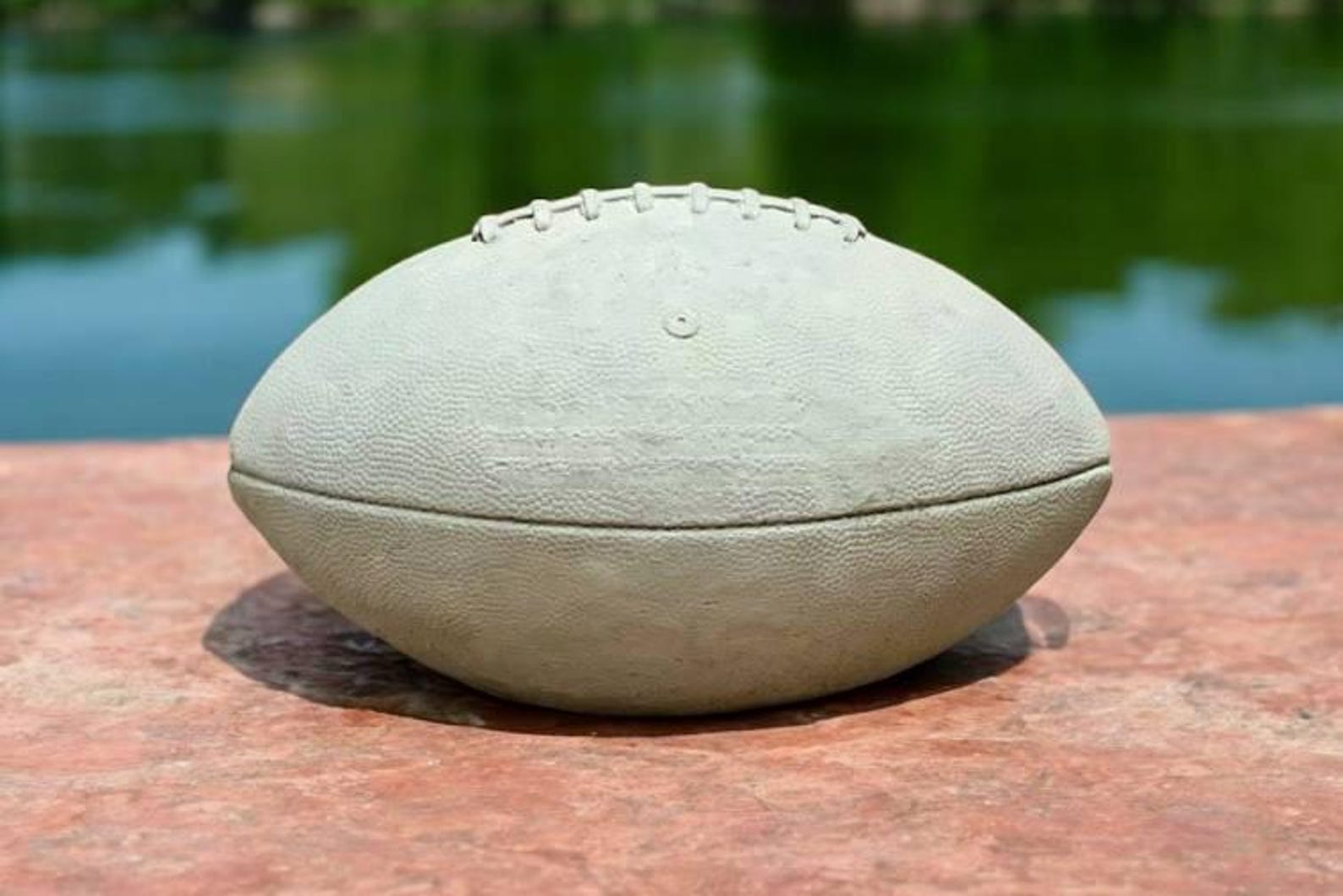Concrete Football Figure Football Fans Gift Idea Soccer Sculpture ...