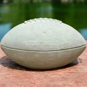 Concrete Football Figure Football Fans Gift Idea Soccer Sculpture ...