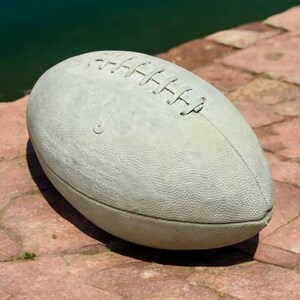 Concrete Football Figure Football Fans Gift Idea Soccer Sculpture ...