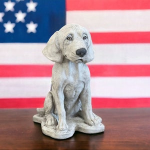 Sitting Beagle on Base Statue Backyard Beagle Dog Figure Made in USA - Etsy