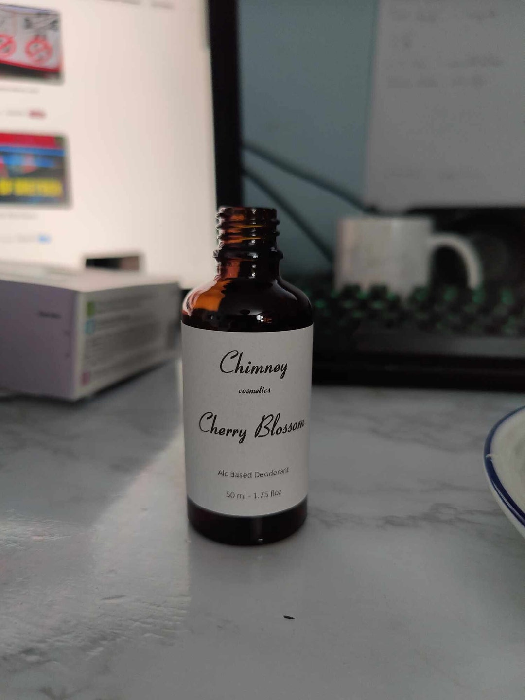 Chimney Cosmetics Alcohol-based Deodorant: Cherry Blossom Scent 50ml ...