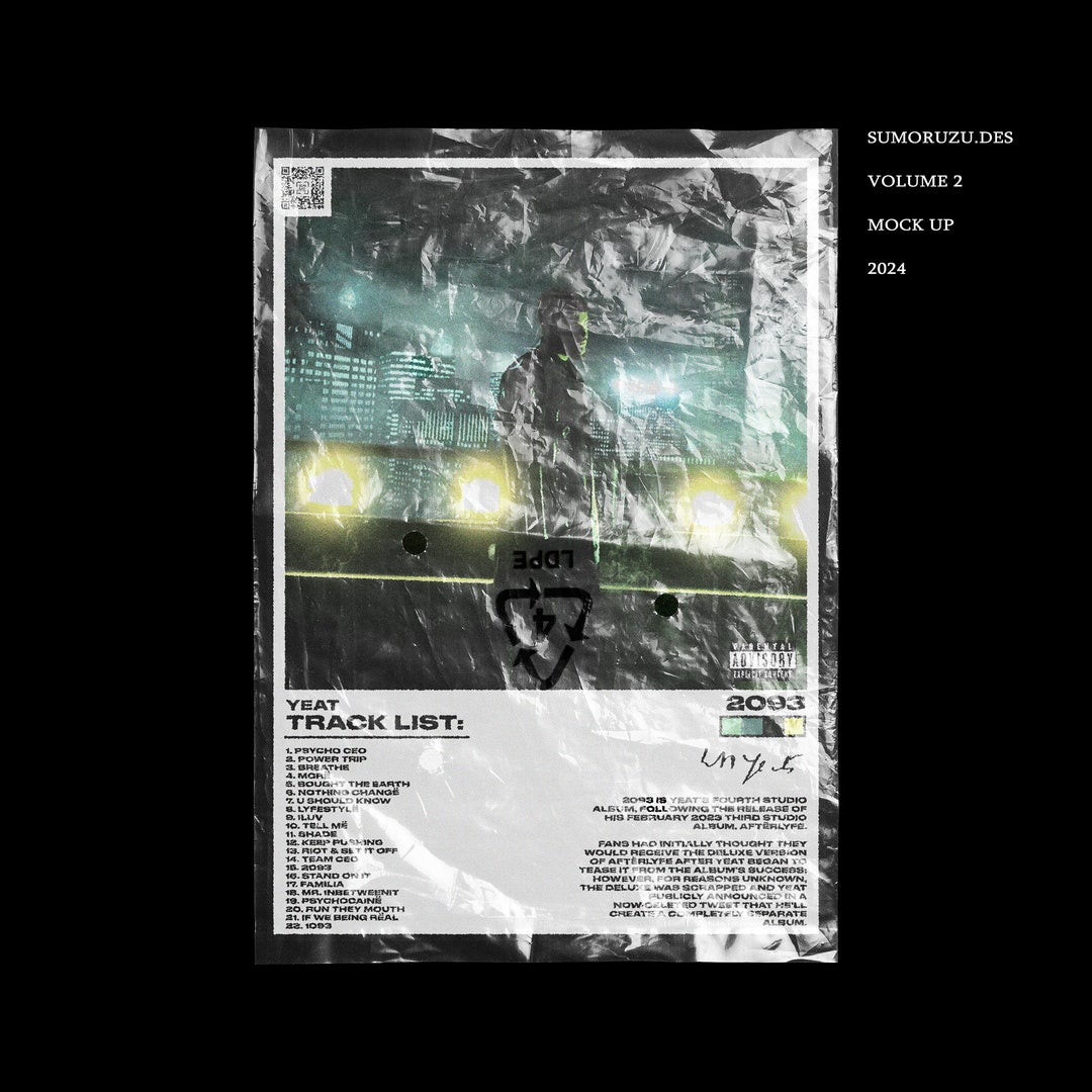 Yeat / 2093 Album Poster - Etsy