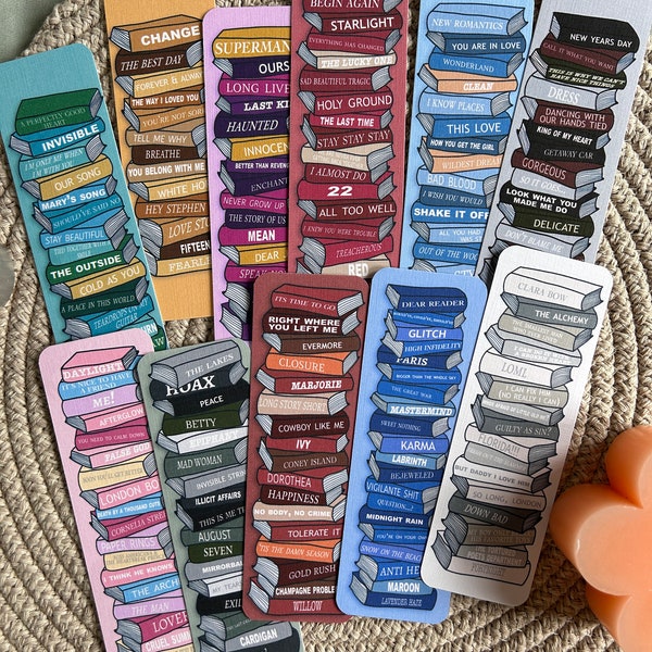 Taylor swift bookmark - Etsy