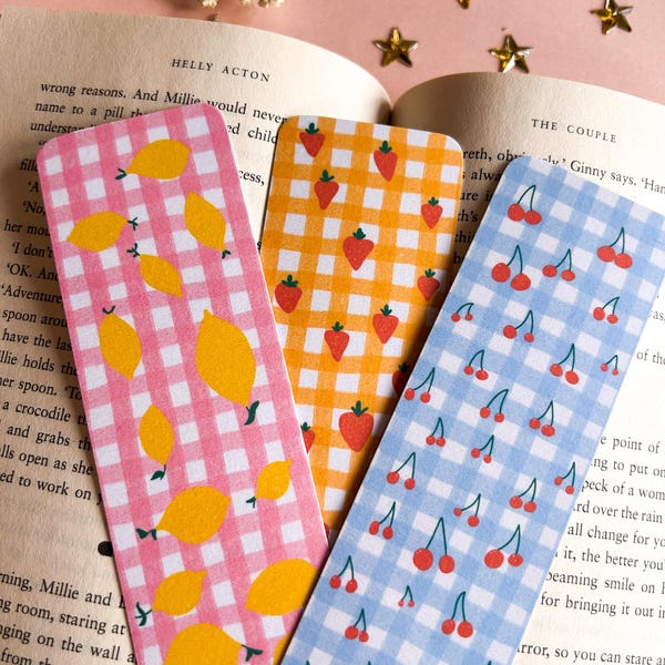 Cute Bookmarks - Etsy