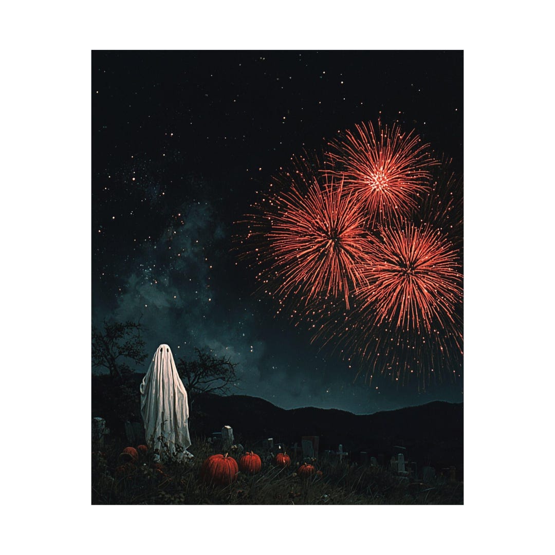 Fireworks in the Cemetery - Etsy