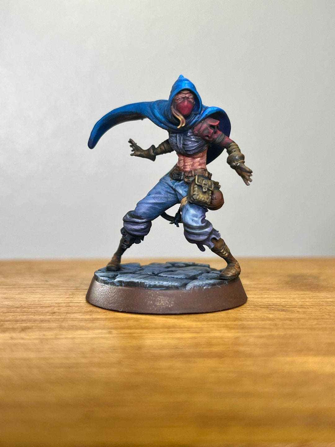 Female Thief From STL Miniatures, Painted Miniatures, Painted DND ...