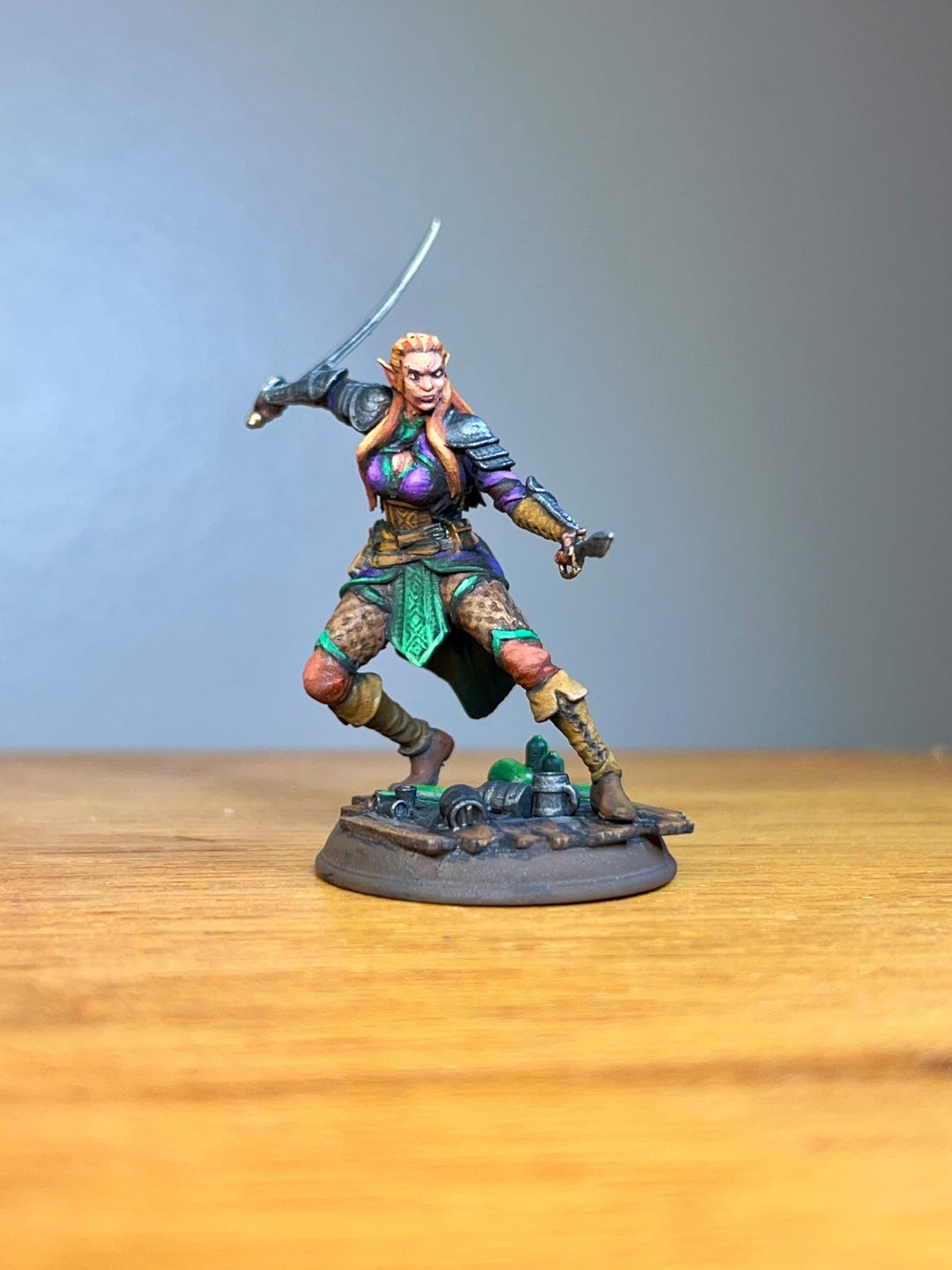 Painted Elf Thief Rogue From DM Stash, Painted Miniature, Painted ...