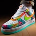 Custom Made Nike Air Force One - Etsy