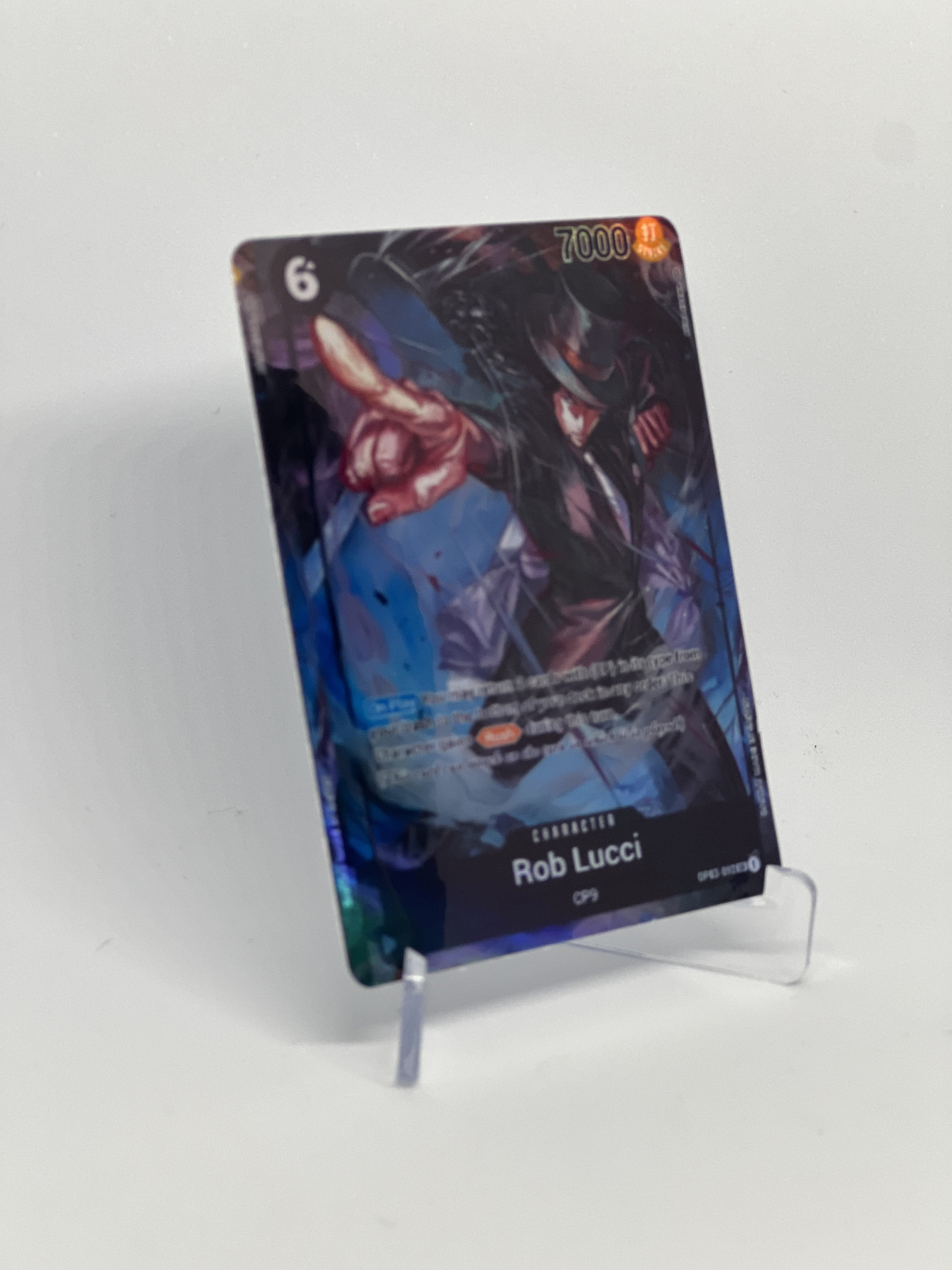 One Piece Rob Lucci Alt Art OP03-092 Proxy Card - Etsy