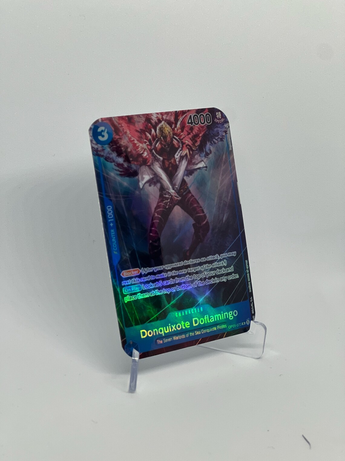 One Piece Rob Lucci Alt Art OP03-092 Proxy Card - Etsy