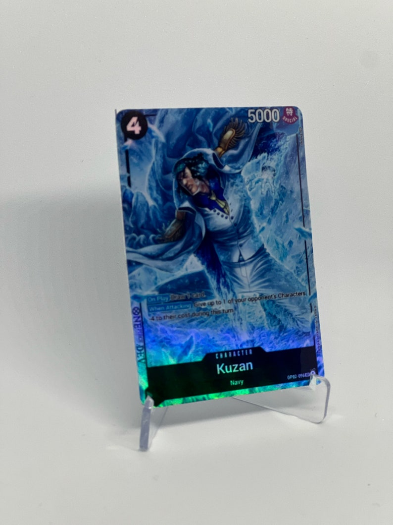One Piece Kuzan Alt Art Op02-096 Proxy / Hand Crafted TCG - Etsy