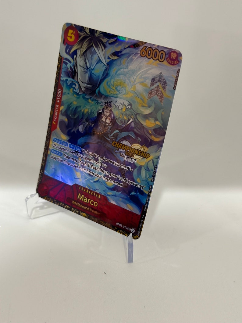 One Piece Marco championship 2023 Op03-013/proxy - Etsy Australia