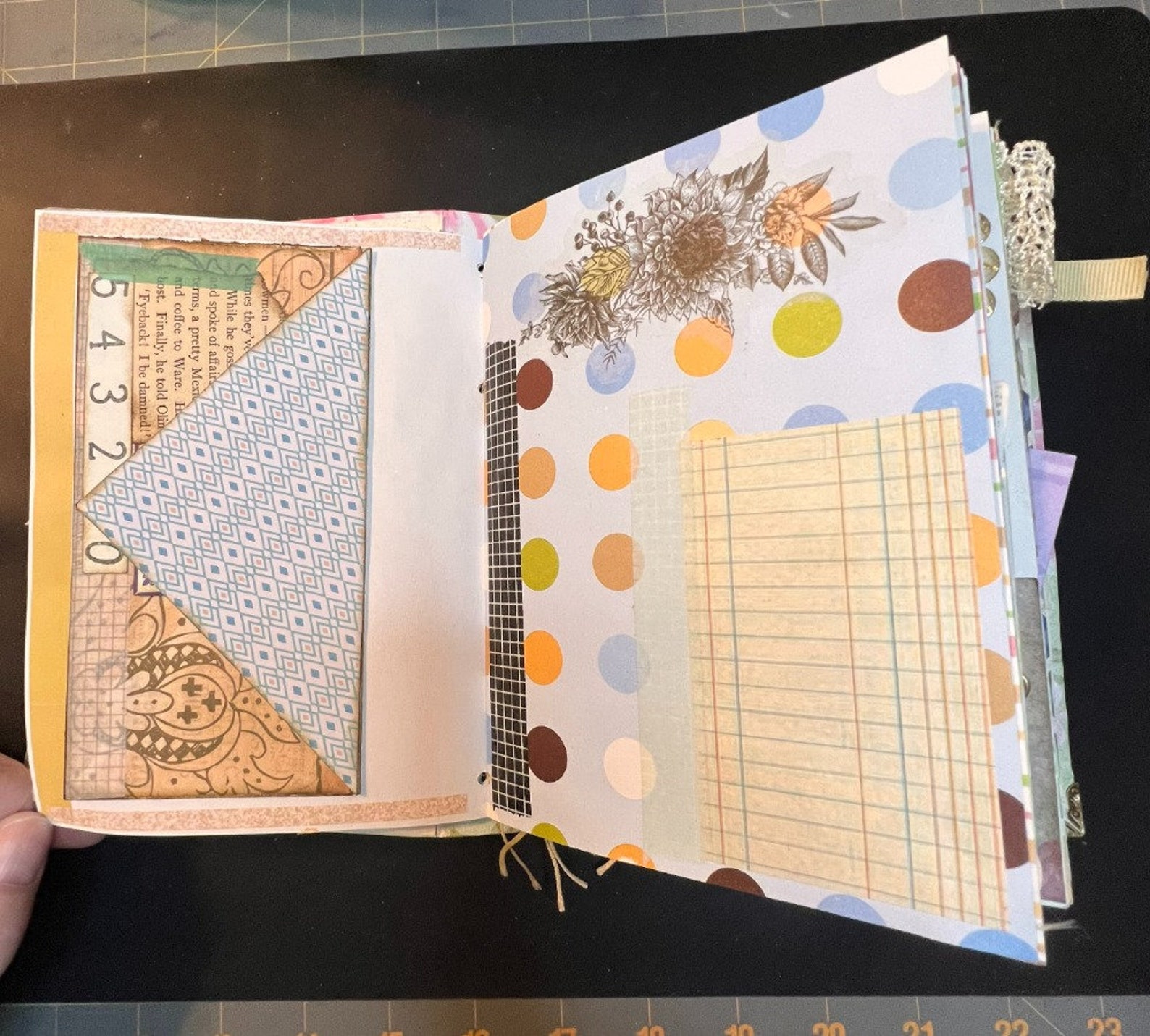 Pink Wallpaper Junk Journal - Etsy
