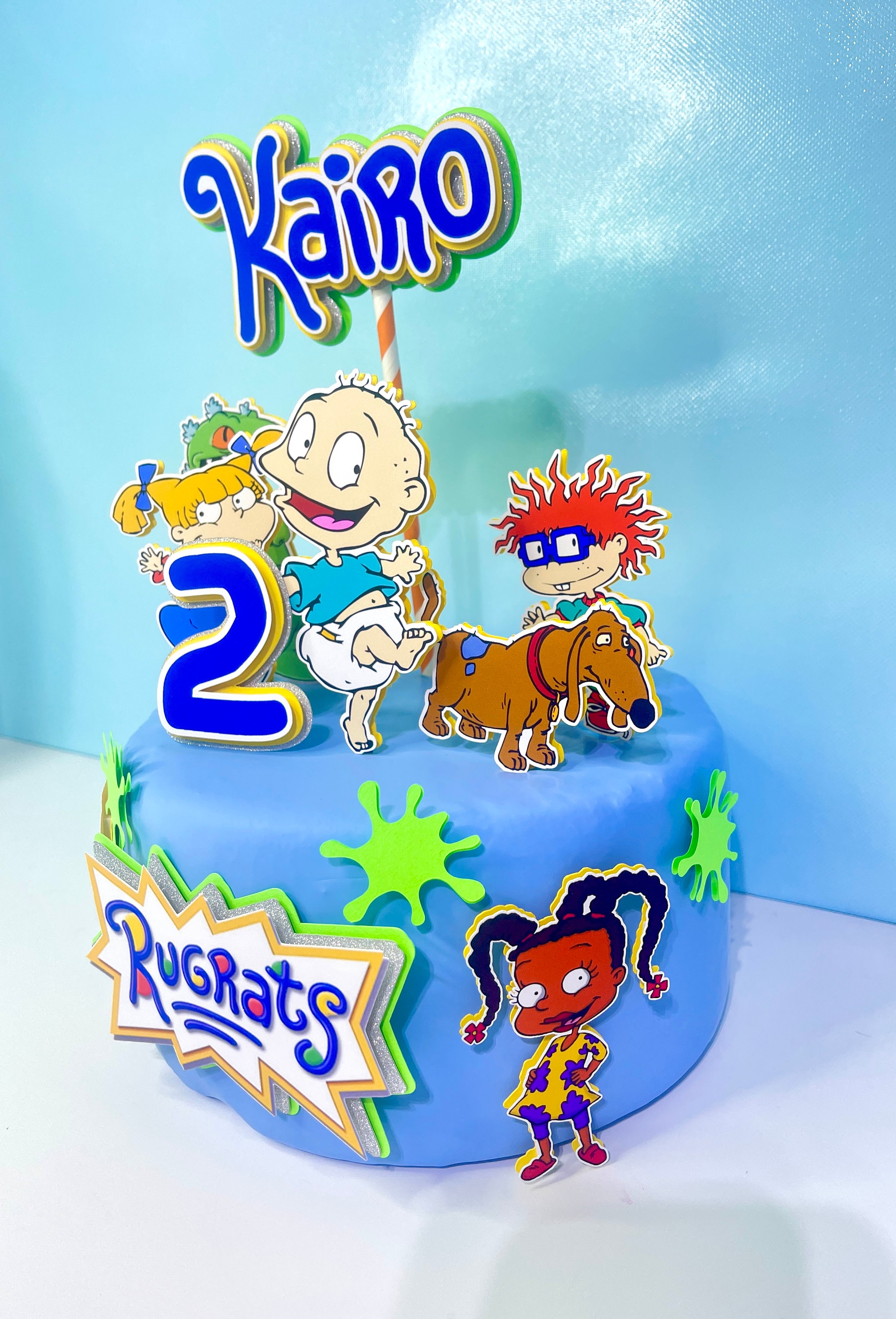 Rugrats Cake Topper Rugrats Cake Decoration Rugrats Party Rugrats ...