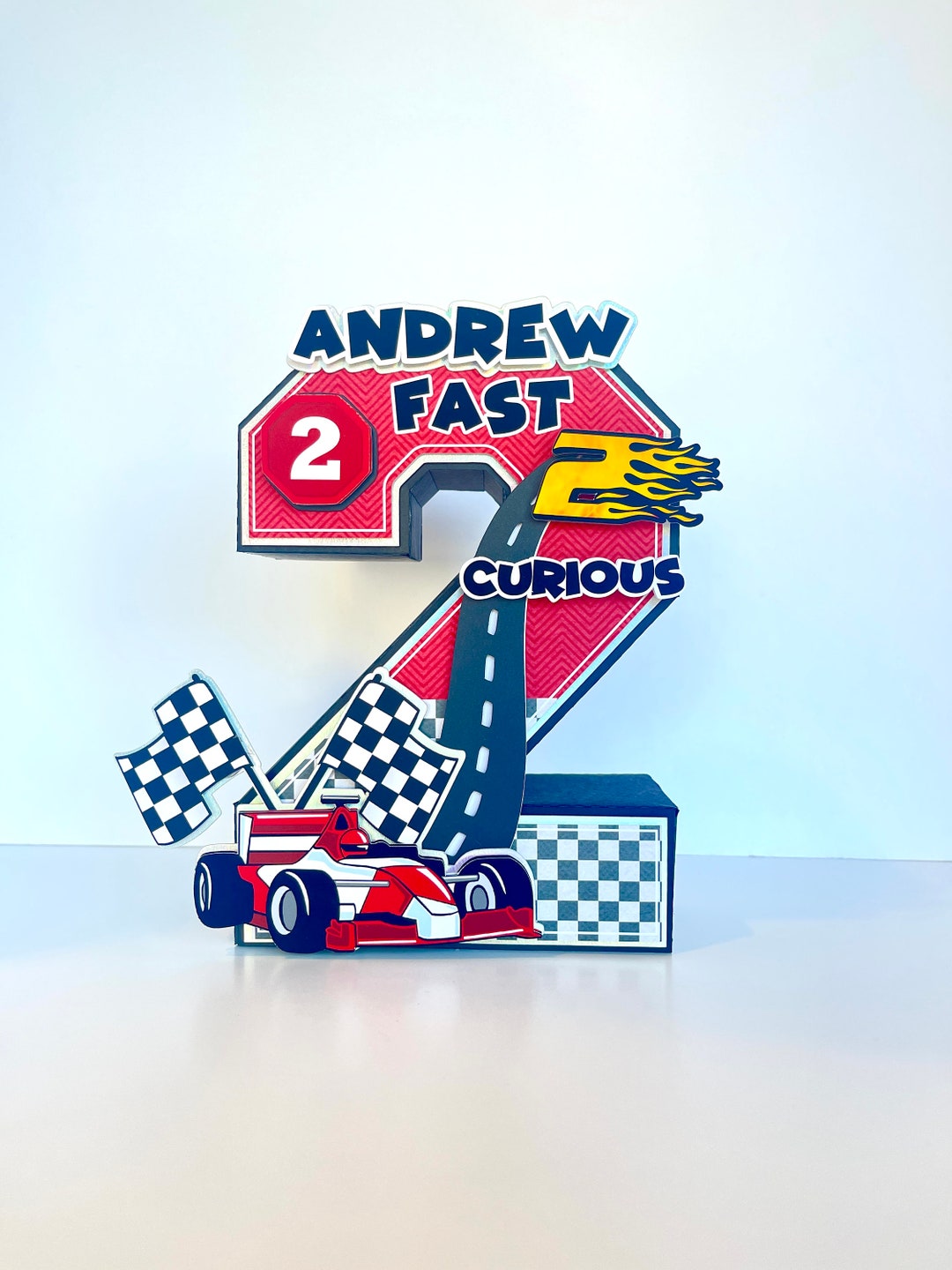 Two Fast Birthday - Two Fast Birthday Decoration - Two Fast Two Curious ...