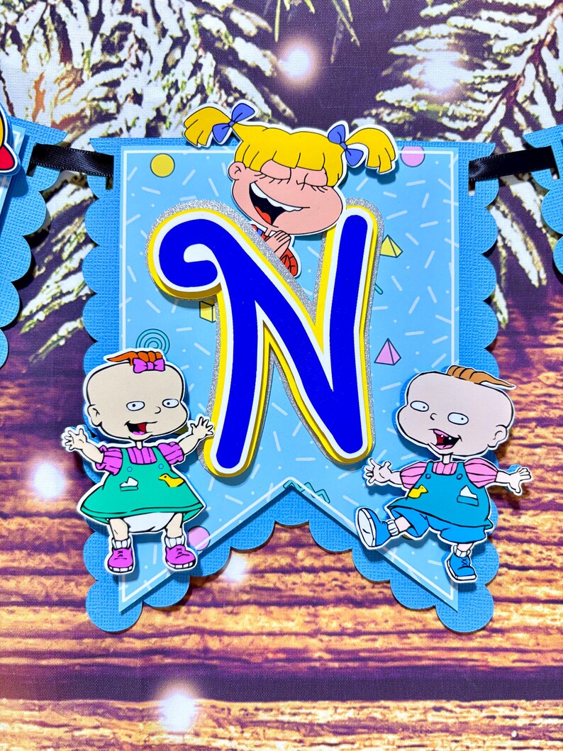 Rugrats High Chair Banner: 90s Theme Birthday Party Decor - Etsy