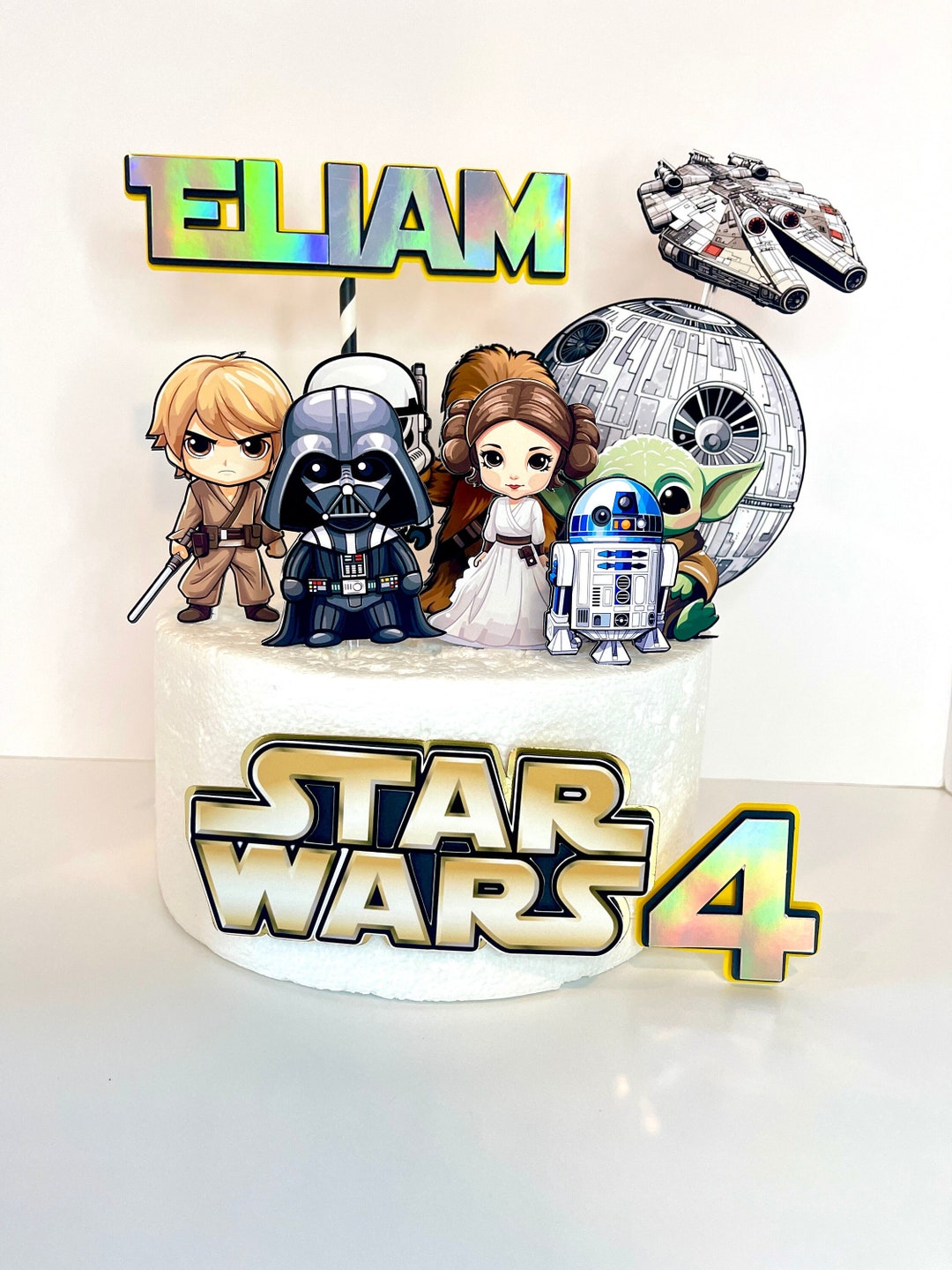 Star Wars Cake Topper - Etsy