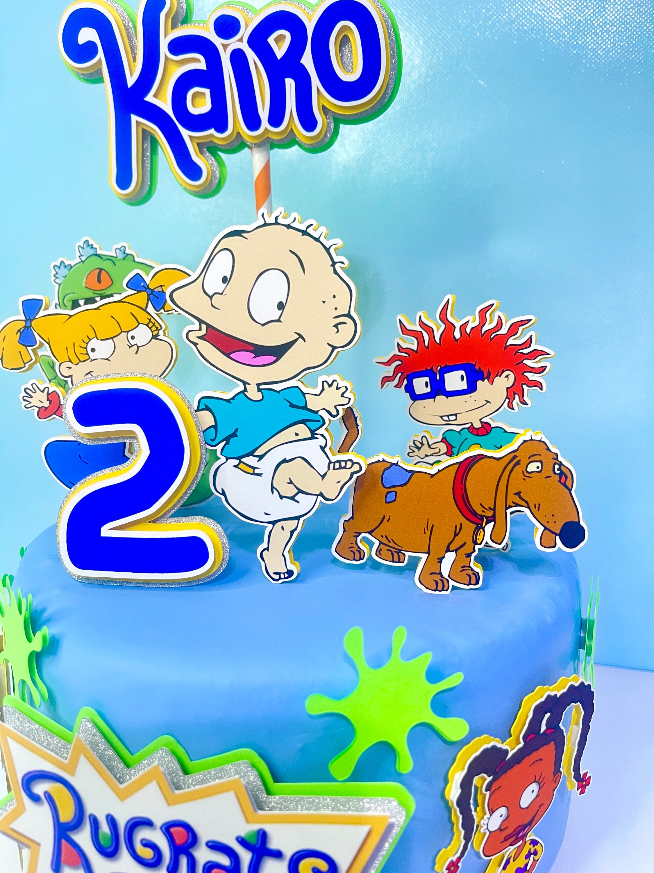 Rugrats Cake Topper Rugrats Cake Decoration Rugrats Party Rugrats ...