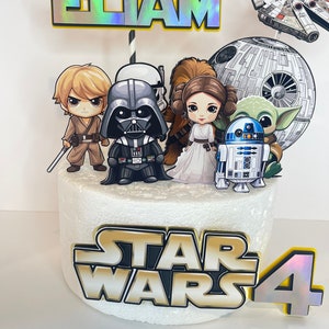 Star Wars Cake Topper - Etsy