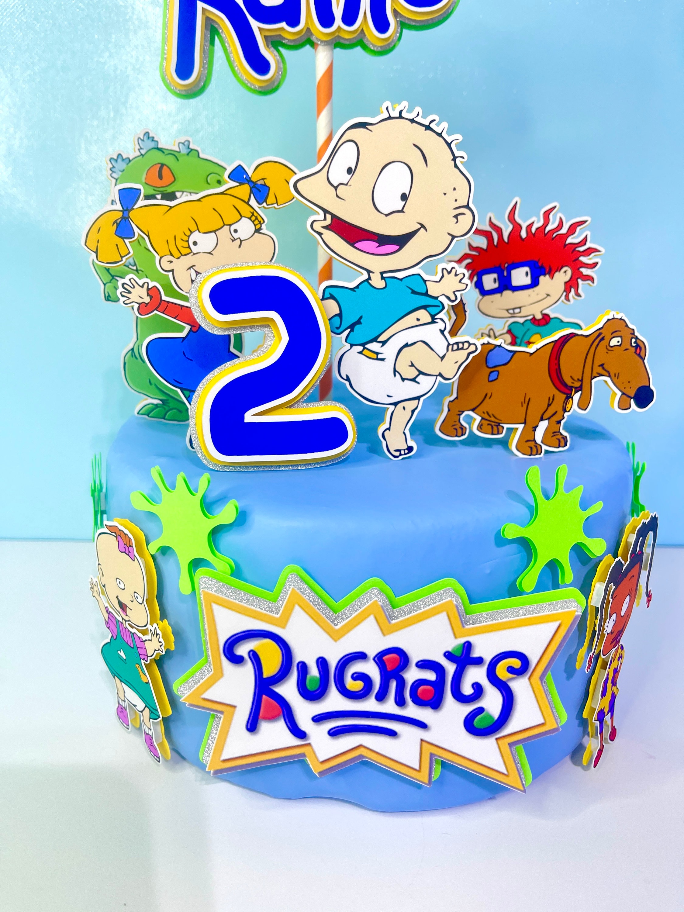 Rugrats Cake Topper Rugrats Cake Decoration Rugrats Party Rugrats ...