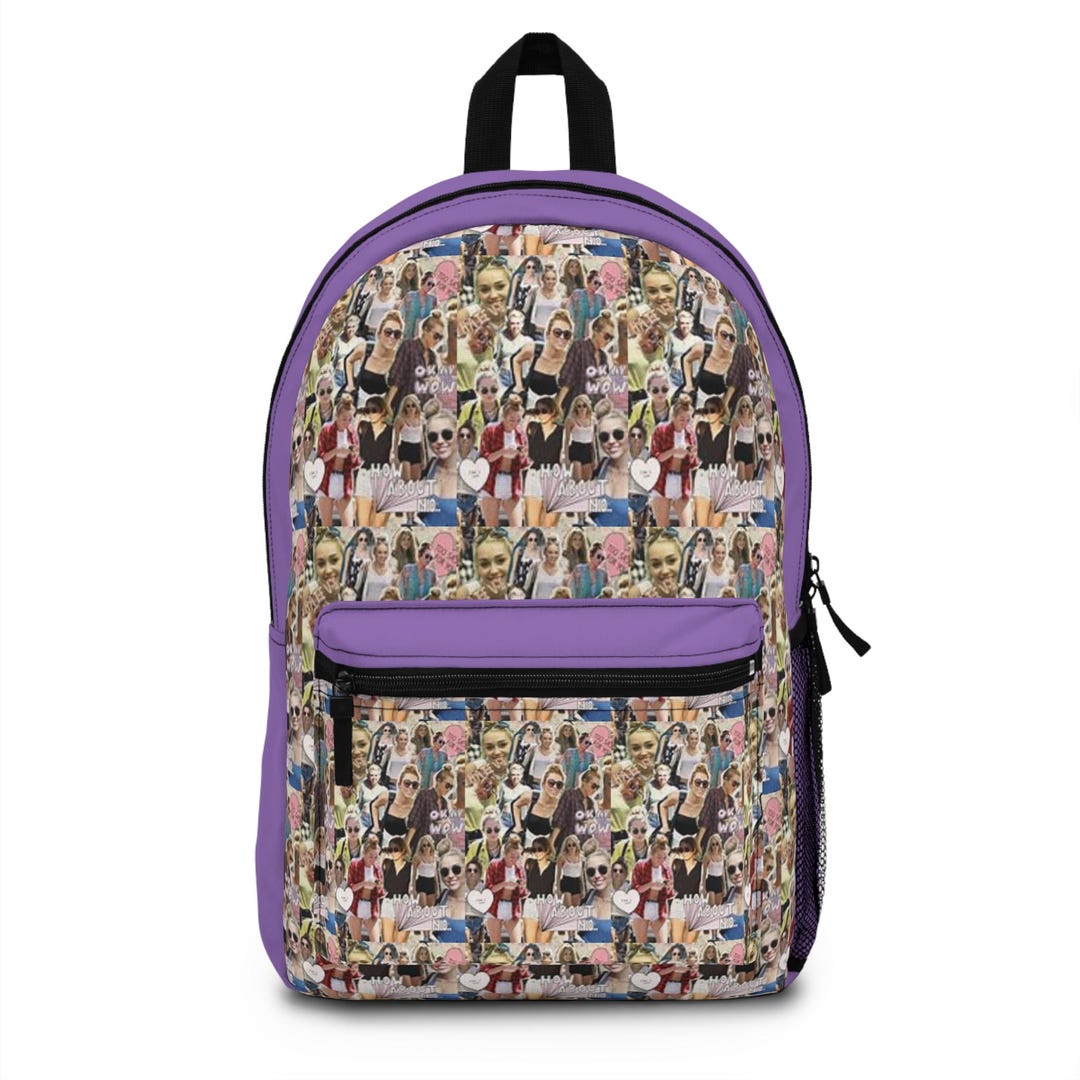 Miley Cyrus Collage Backpack - Etsy