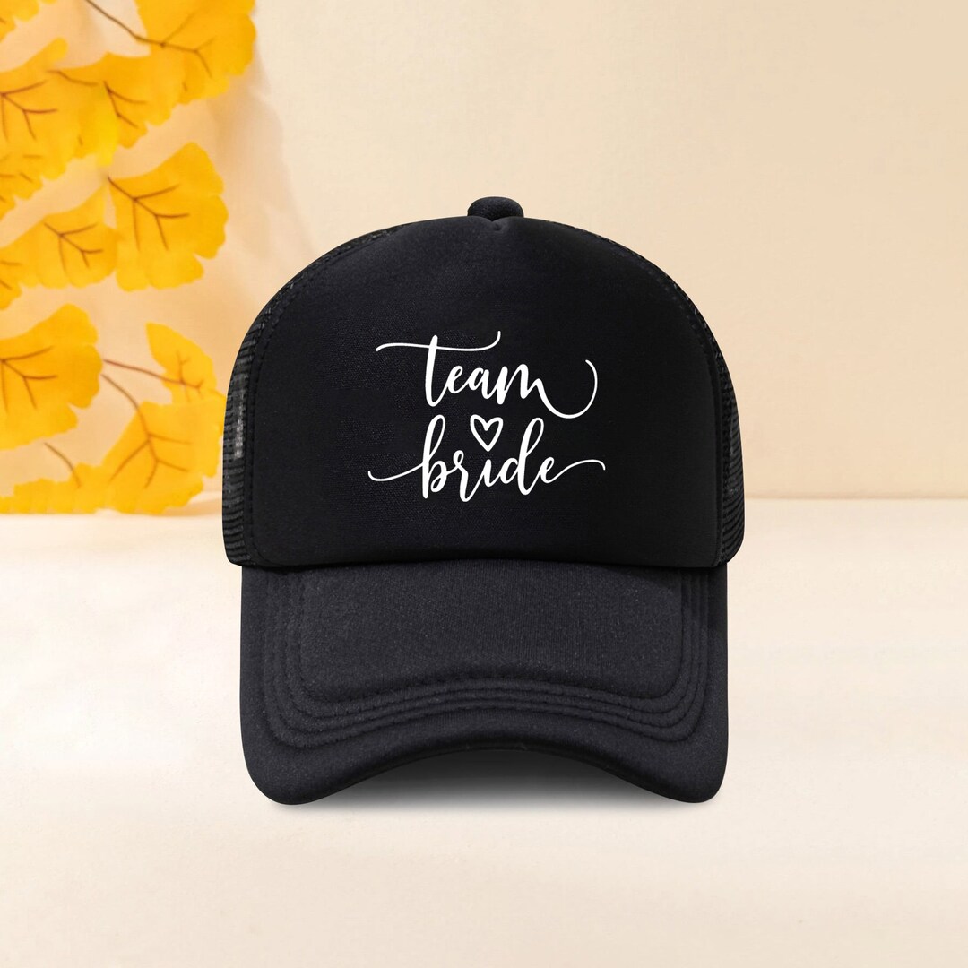 Bachelorette Party Team Bride Cap - Etsy