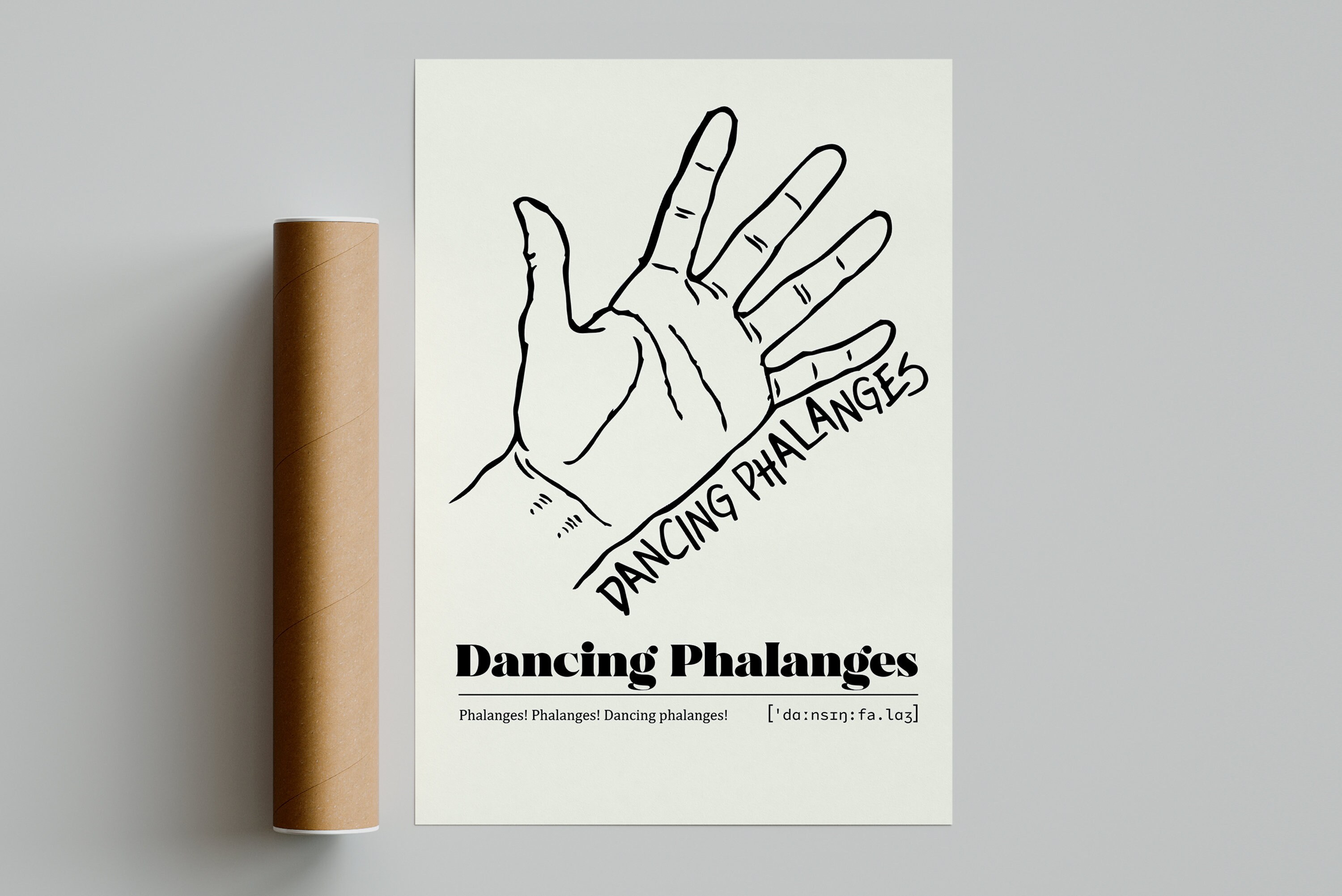 Bones Dancing Phalanges TV Series Poster Vintage Retro Art Print Custom ...