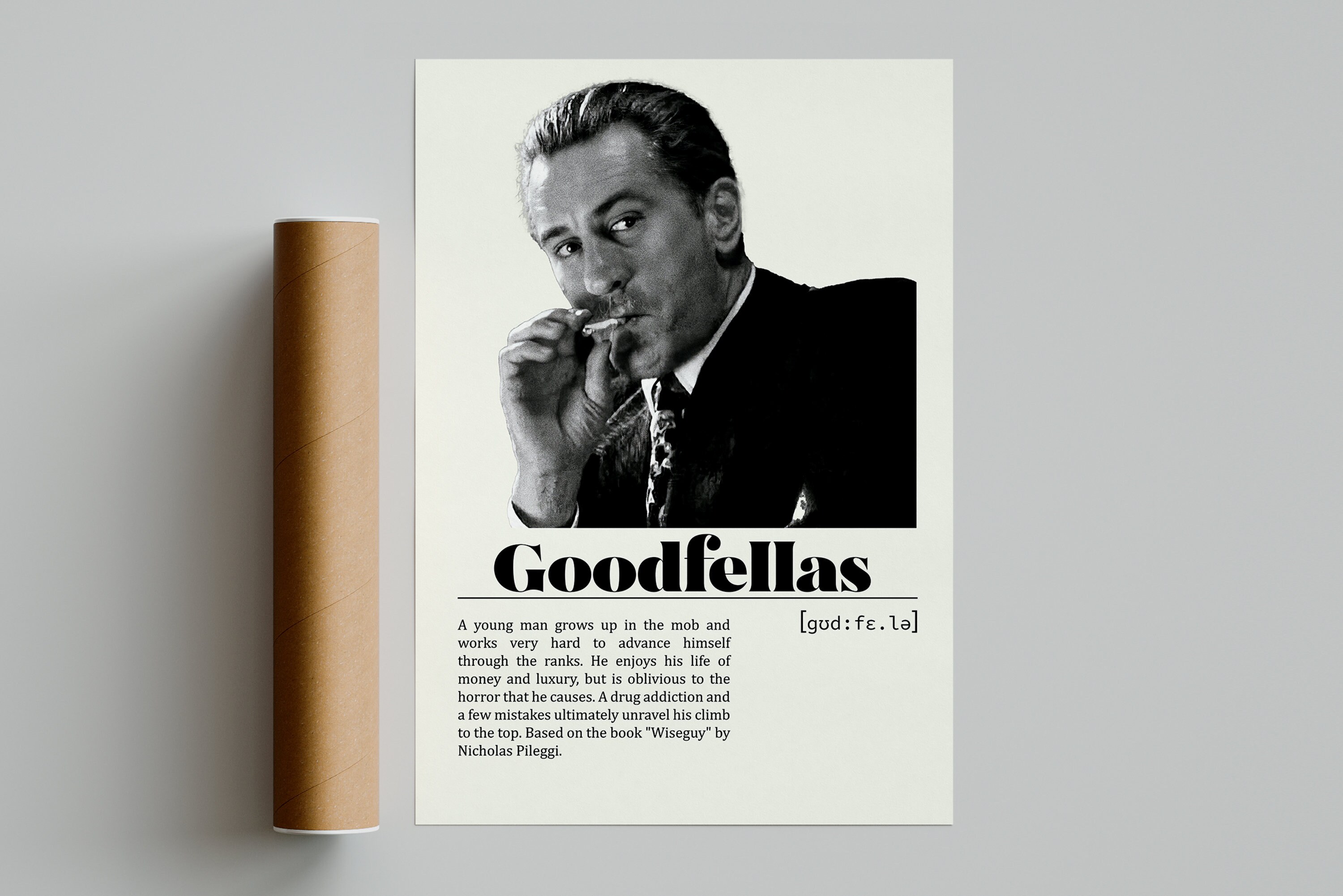 Goodfellas Martin Scorsese Minimalist Movie Poster Vintage Retro Art ...