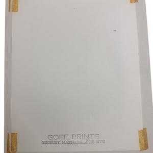 Vintage Clark Goff Print of Captain John Parker lexington Mass. - Etsy