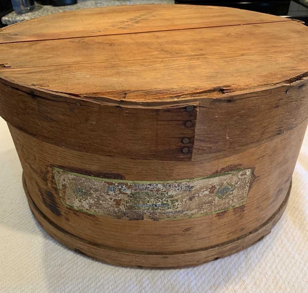 Vintage Handmade Cheese Box - Etsy