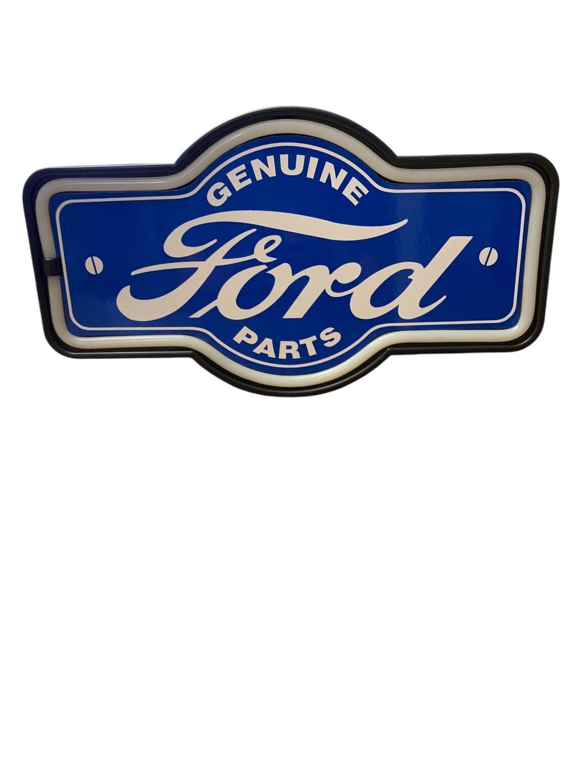 Genuine Ford Parts - Reproduction Vintage Advertising Marquee Sign ...