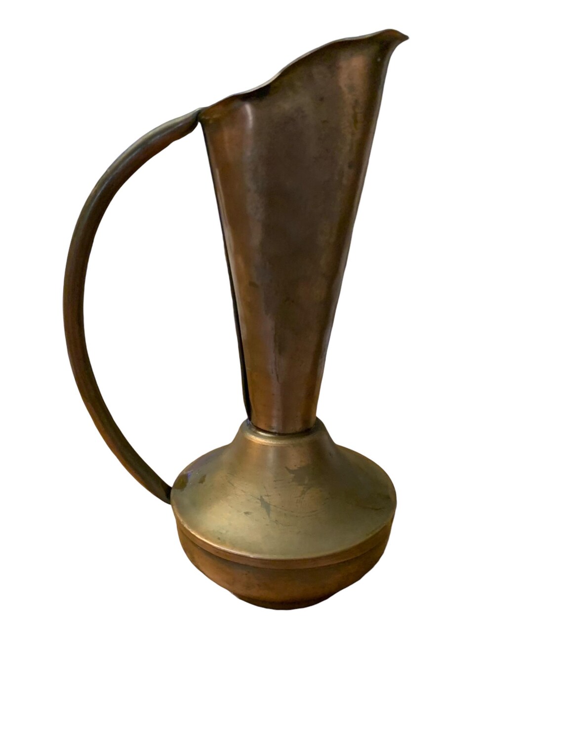 Vintage Gregorian Hammered Copper Mid Century Ewer Pitcher Bud Vase - Etsy