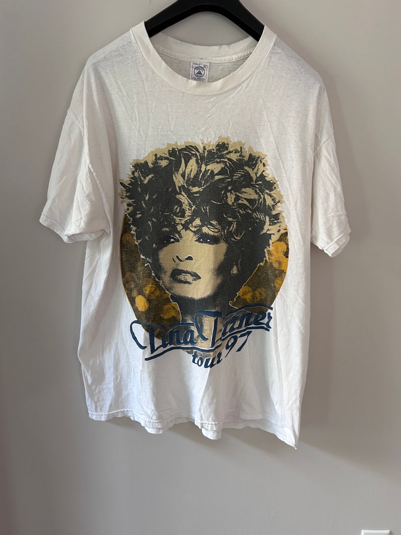 1997 Tina Turner and Cyndi Lauper Tour T-shirt - Etsy