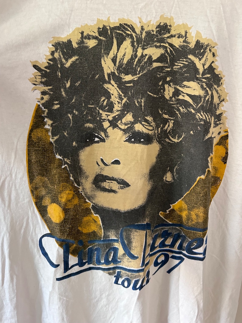 1997 Tina Turner and Cyndi Lauper Tour T-shirt - Etsy