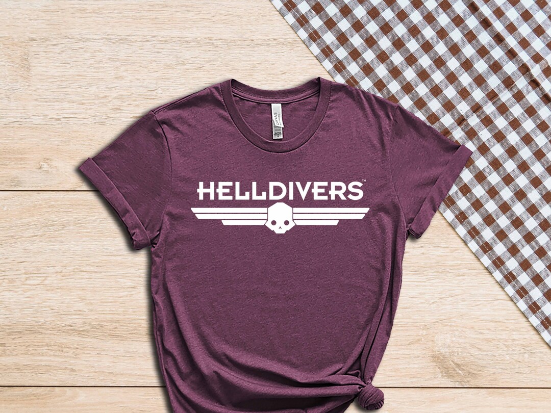 Helldivers Shirt, Helldivers 2, Gamer Shirt, Gaming Shirt, Gamer Gift ...