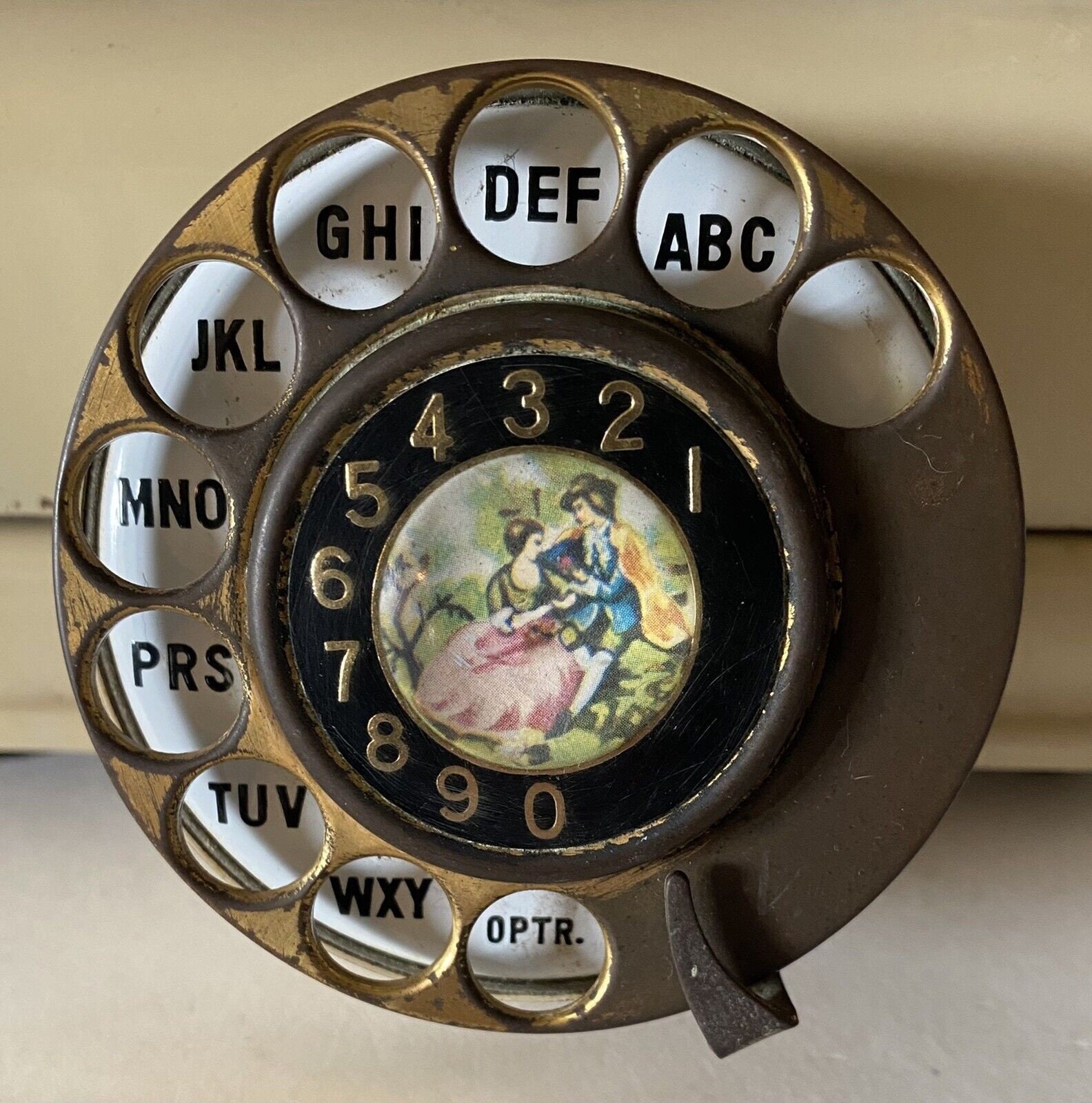 VTG Rotary Telephone Ornate French Style Made in Japan Model 104951 Un ...