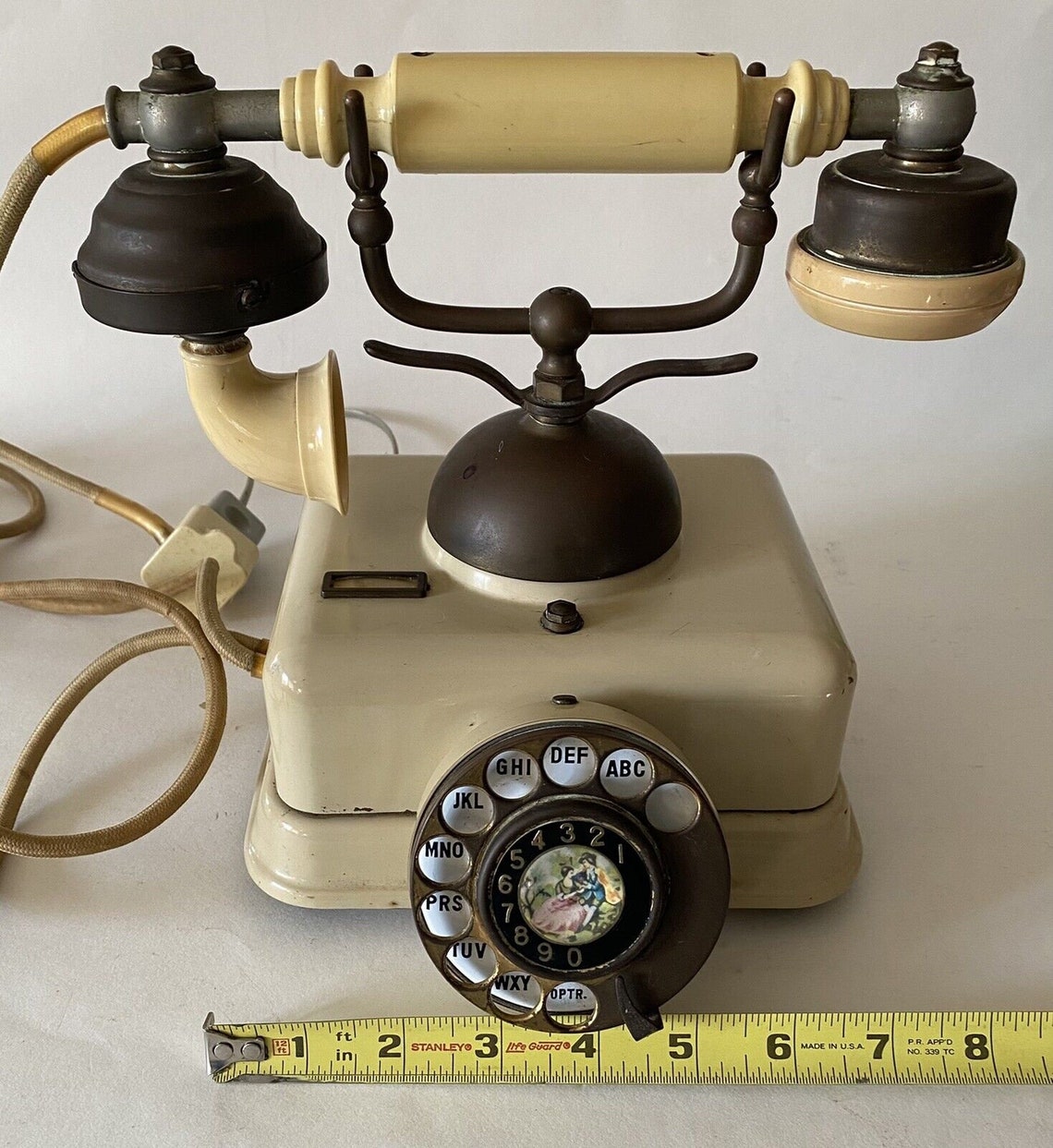 VTG Rotary Telephone Ornate French Style Made in Japan Model 104951 Un ...