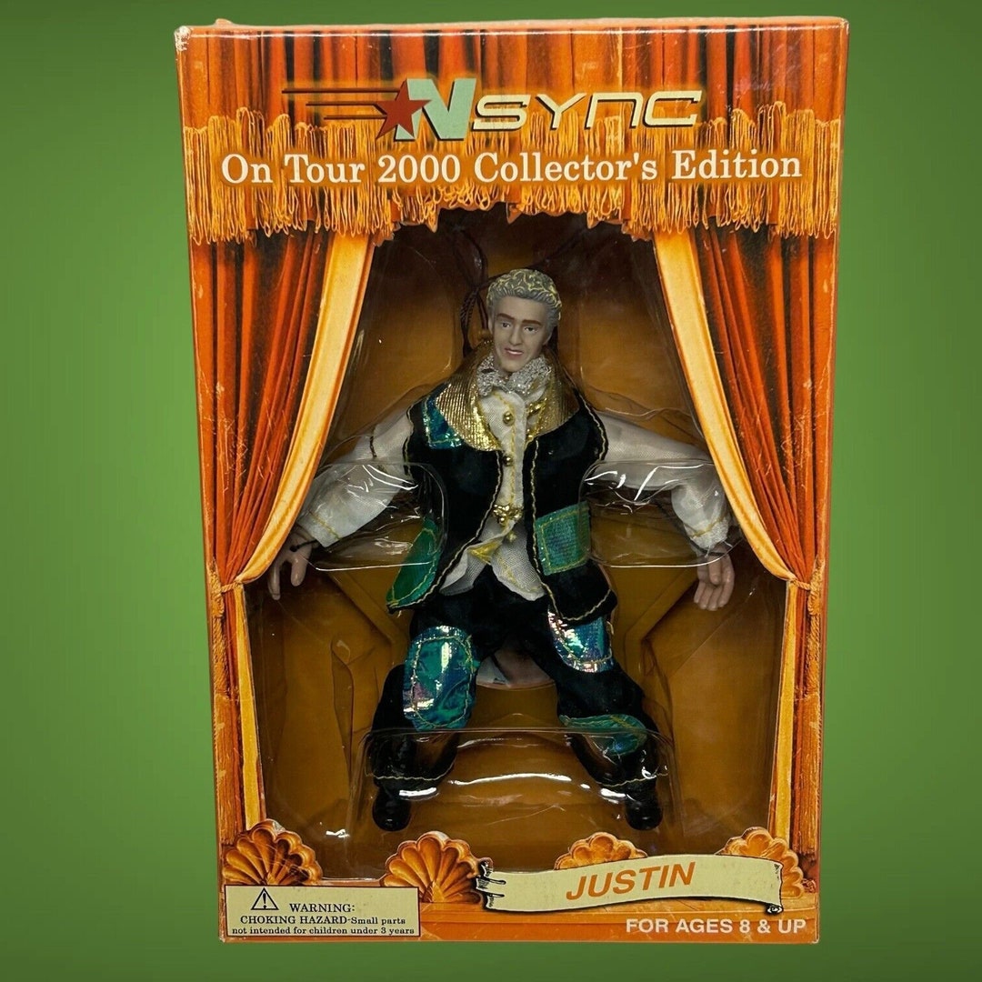 Justin Timberlake 6.5 Marionette NSYNC on Tour 2000 Collectors Edition ...