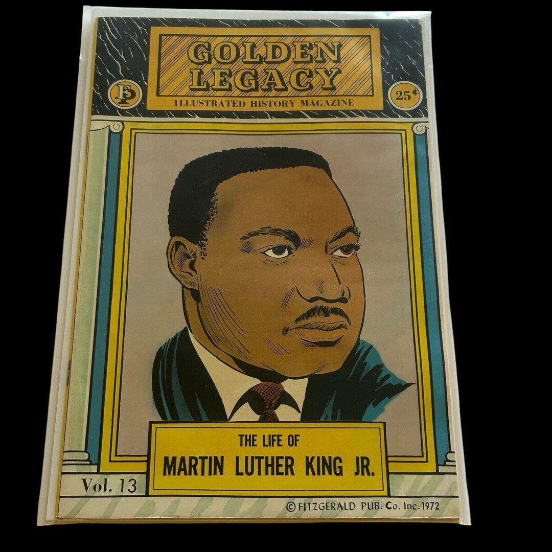 The Life of Martin Luther King Jr 1972 Golden Legacy Illustrated ...