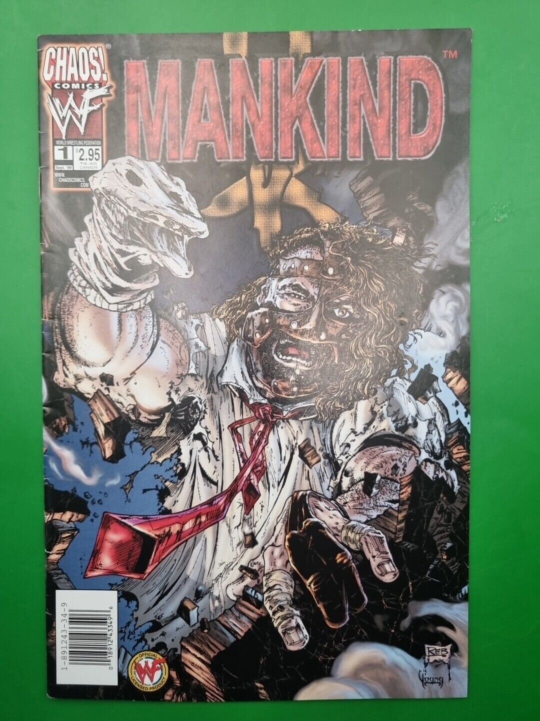 Chaos Comics Mankind 1 High Grade Alternate Comic Art - Etsy