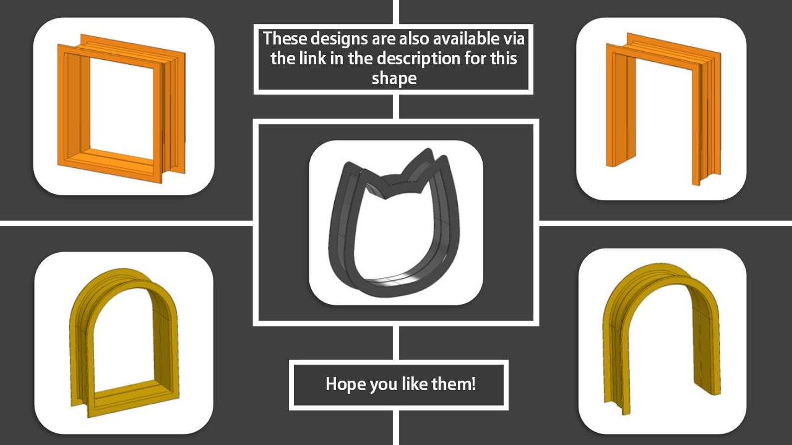 Cat Shape - Pet / Hole Door/ Passage Door / Entryway / Porthole ...