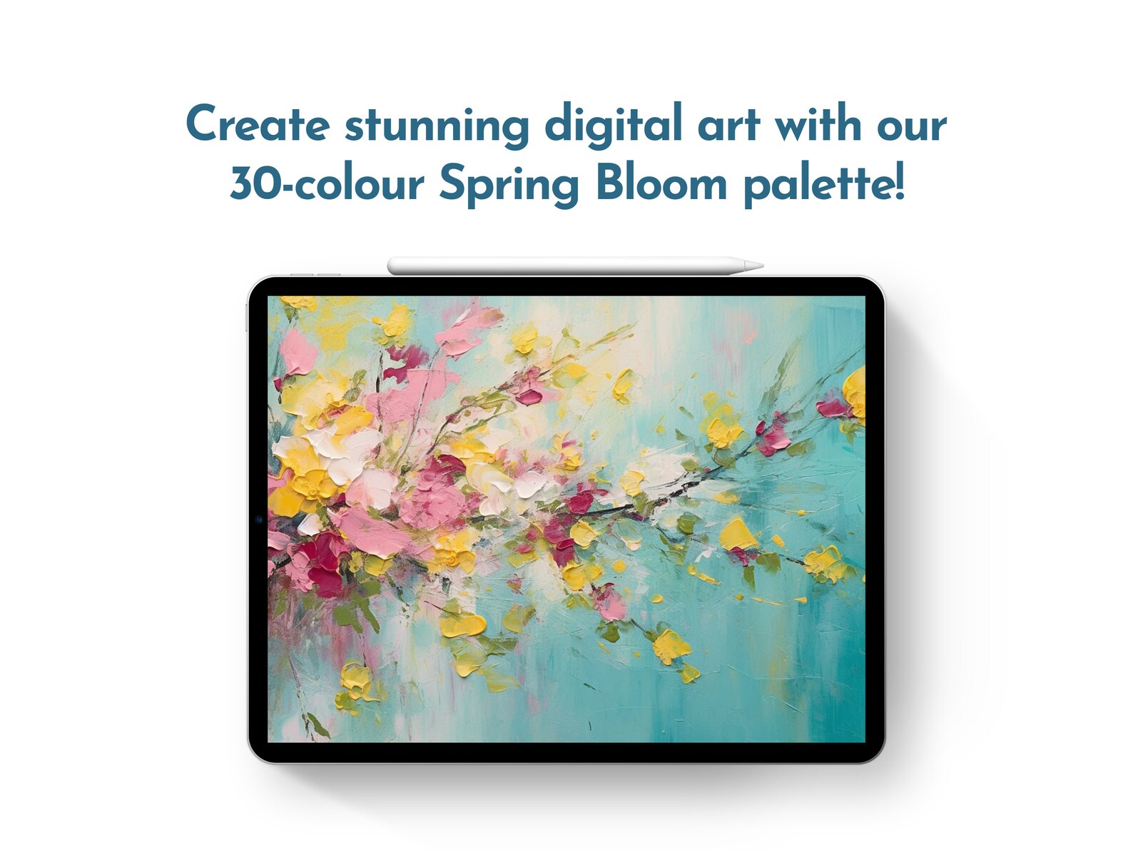 Procreate Swatch Spring Bloom Color Palette - Instant Download, 30 ...