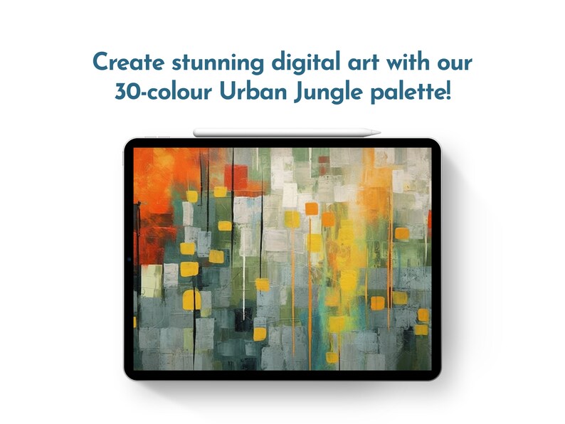 Procreate Swatch Urban Jungle Color Palette Instant Download, 30 ...