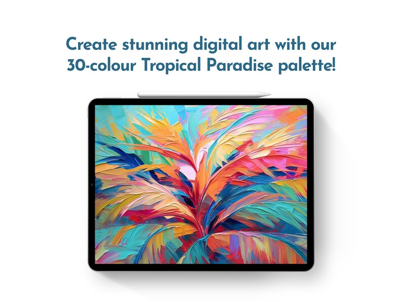 Procreate Swatch Tropical Paradise Color Palette Instant Download, 30 ...