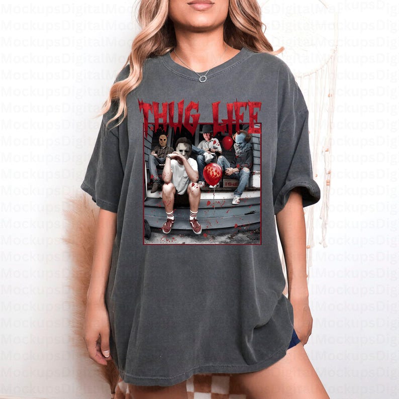 Thug Life Horror, Retro Scream Horror Png, Michael Myers Png ...