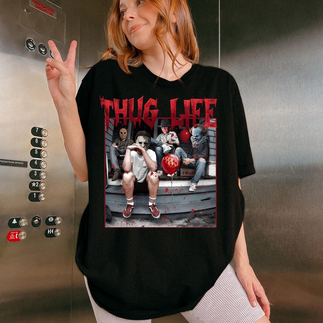 Thug Life Horror, Retro Scream Horror Png, Michael Myers Png ...