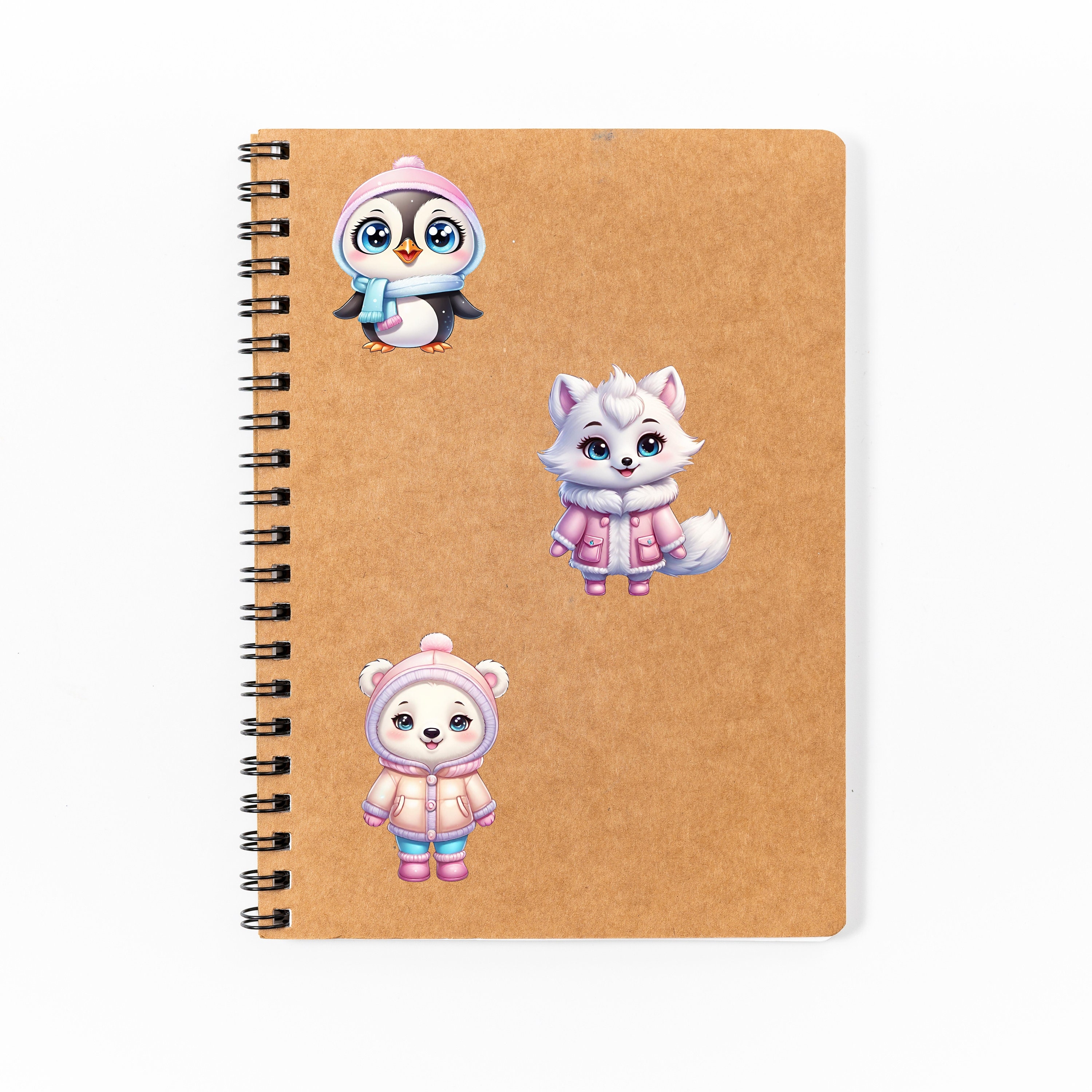 Cute Arctic Animals Clipart Bundle Transparent Background PNG Images ...