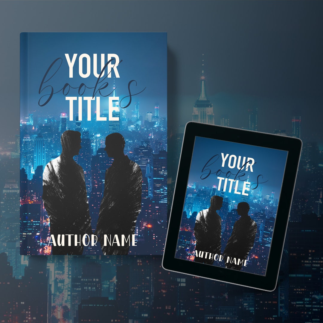 Customizable Book Cover Design Pre-made Romance Cover Physical Book ...